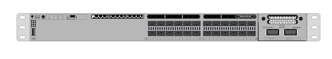 CISCO - C9300-24S-E - Catalyst 9300 24 GE SFP Ports, modular uplink ...