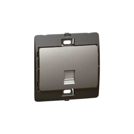 Legrand 283169 Mallia BS secondary Telephone socket Silver.